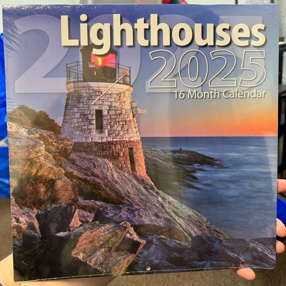 Office | 225 Wall Calendar Lighthouses New | Poshmark